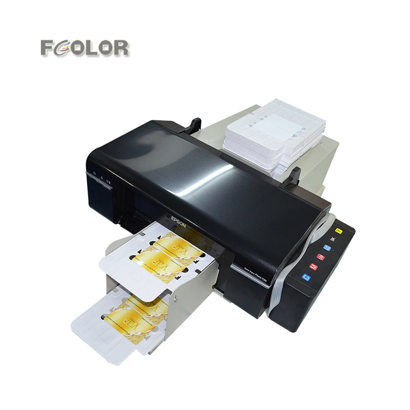 Automatic PVC Id Cards Inkjet Printer With 52 Trays For, 48% OFF