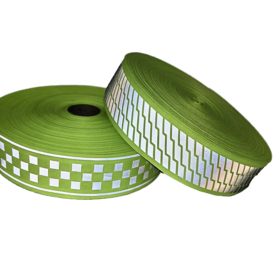High Visible Reflective Polyester Webbing/Reflective Stripe/Reflective ...