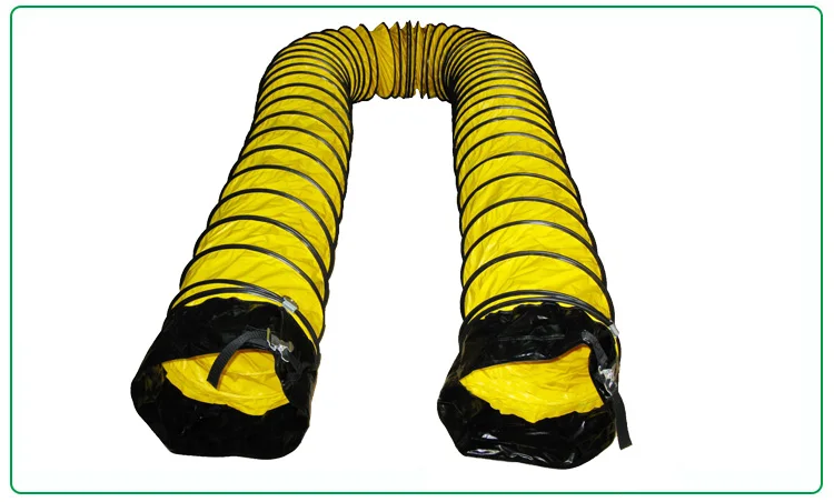 300MM Flexible Air Blower Duct Aviation Pvc Ducting Ventilation Tube ...
