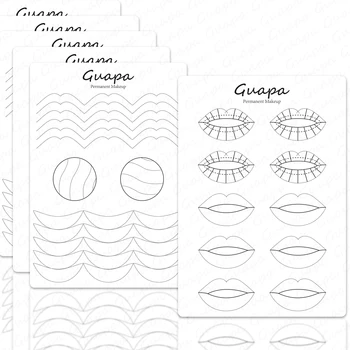 Lip Tint Tattoo Practice Skin Sheets Lip Blush Tattoo Artificial Skin ...