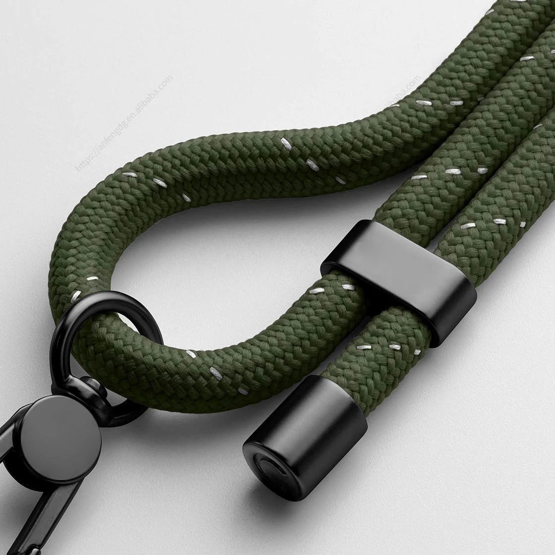 Universal Adjustable Crossbody Nylon Neck Strap Tether Patch Mobile ...