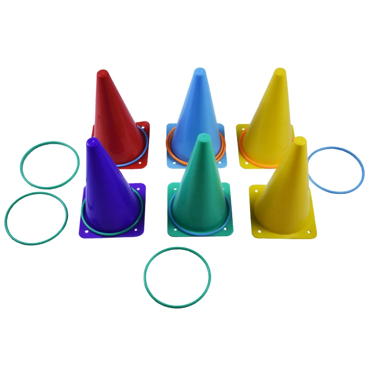 Party Throwing Backyard Games Plastic Cones Ring Toss Set| Alibaba.com