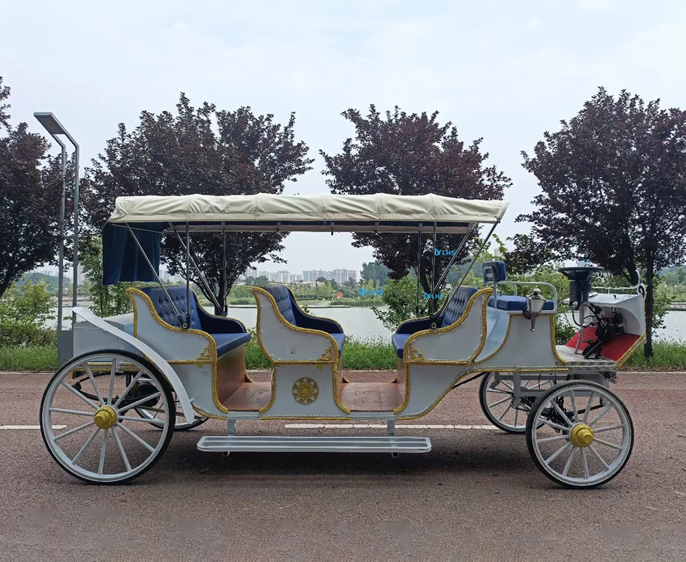 Princess Wedding Horse Buggy/cinderella Pumpkin Horse Carriage ...