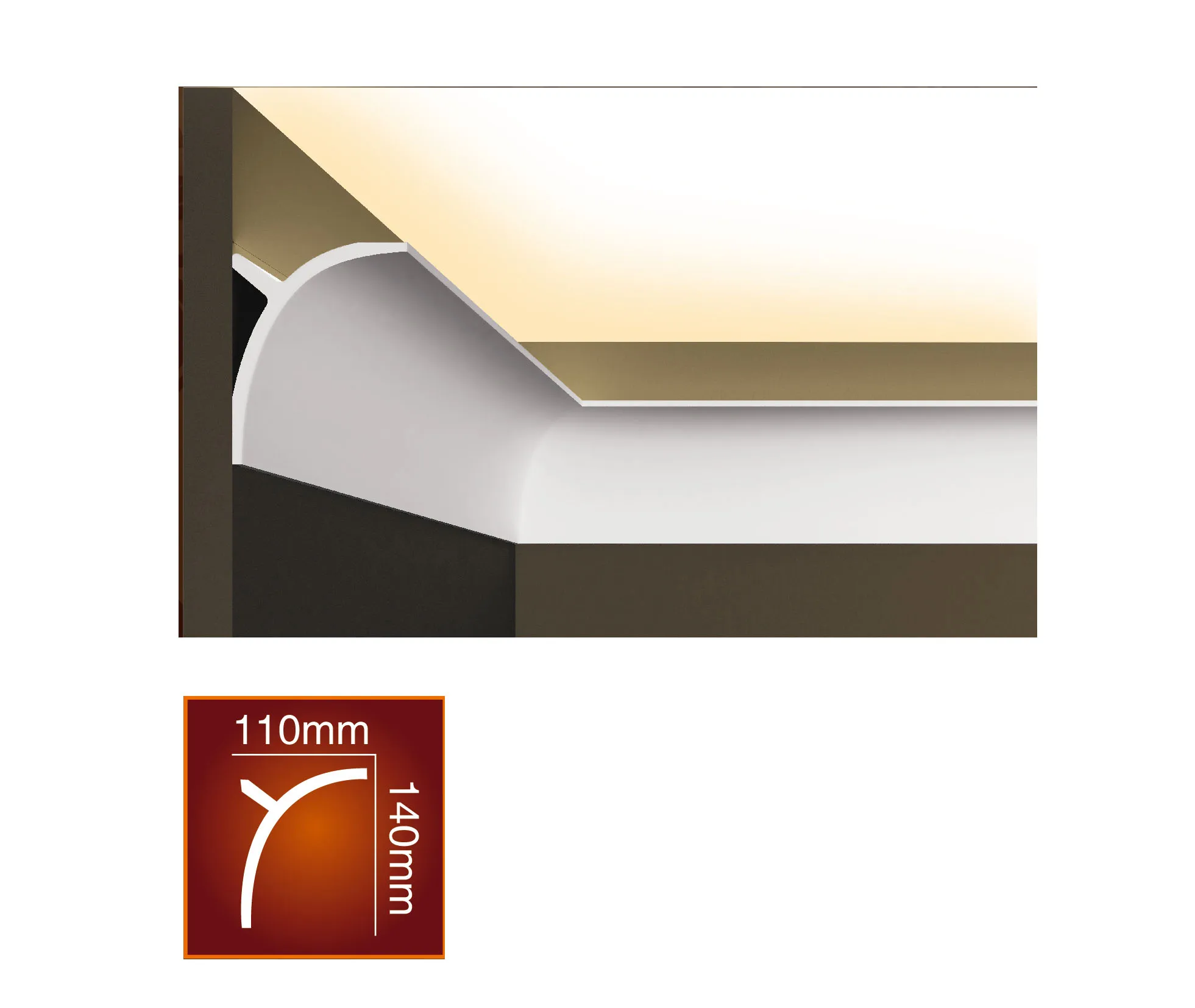 Pu Led Indirect Lighting Moulding - Buy Pu Led Indirect Lighting ...