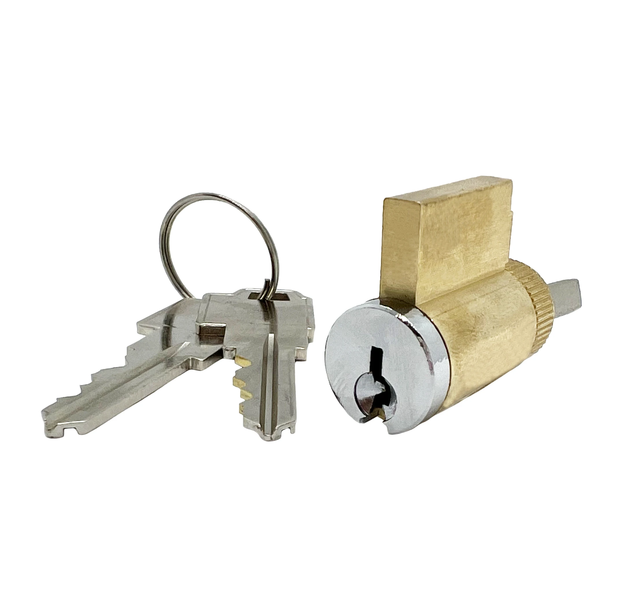 ANSI Brass Deadbolt Lock Cylinder - Secure and Durable