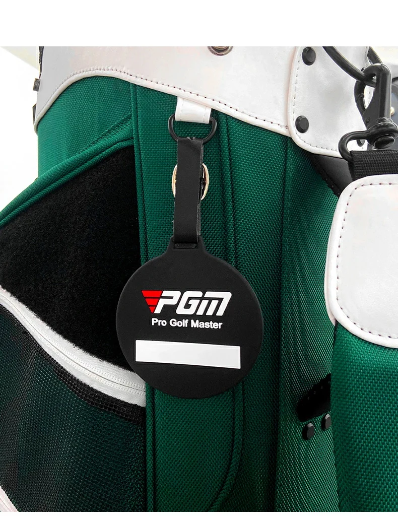 PGM ZP049 circle customizable golf bag tag custom silicon golf bag tags ...