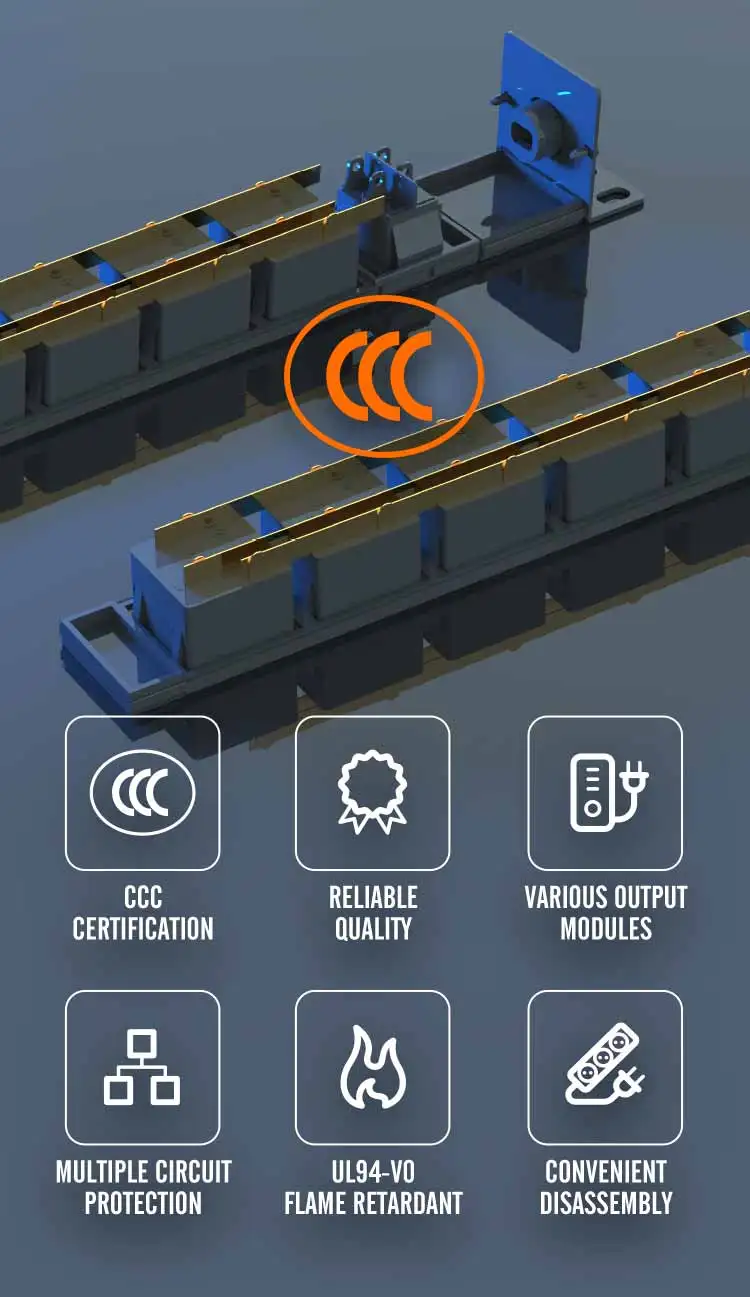 Ningbo Lepin Factory Custom Cabinet Pdu High Power 200A Smart Meter C19 ...