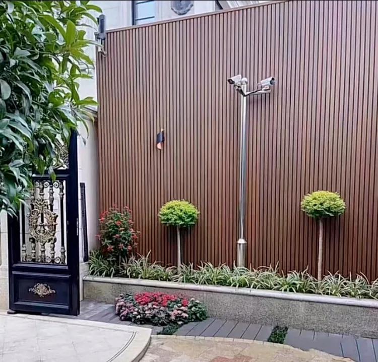 Easy Install Wall Cladding Wpc Exterior Outdoor Composite External Wpc ...