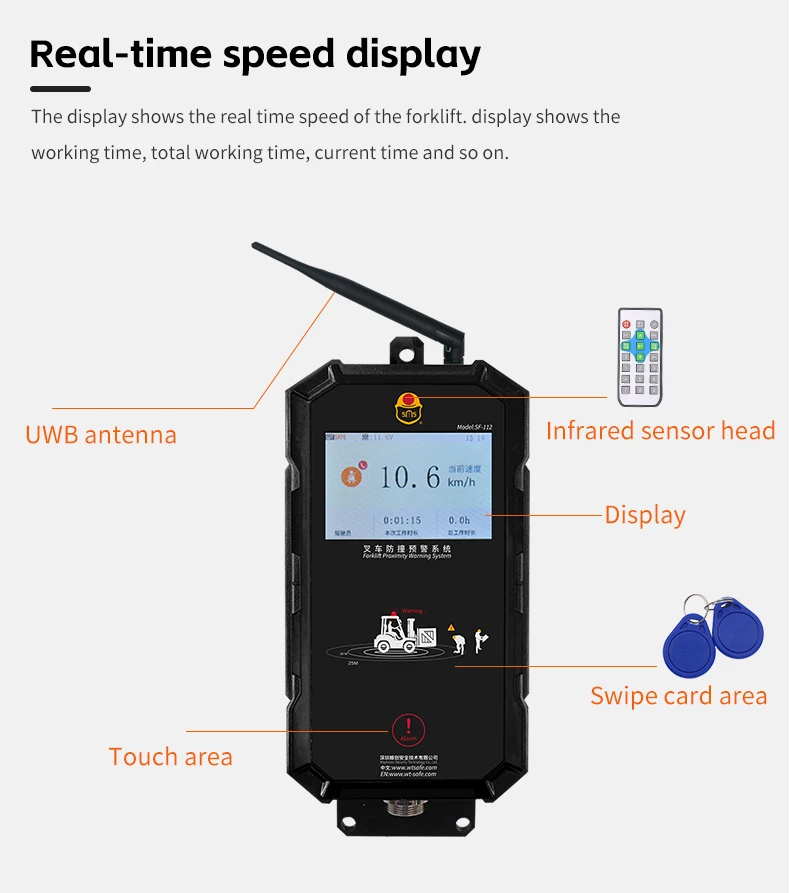 Linde Lift Forward Collision Warning System, One-Way Forklift Safety ...