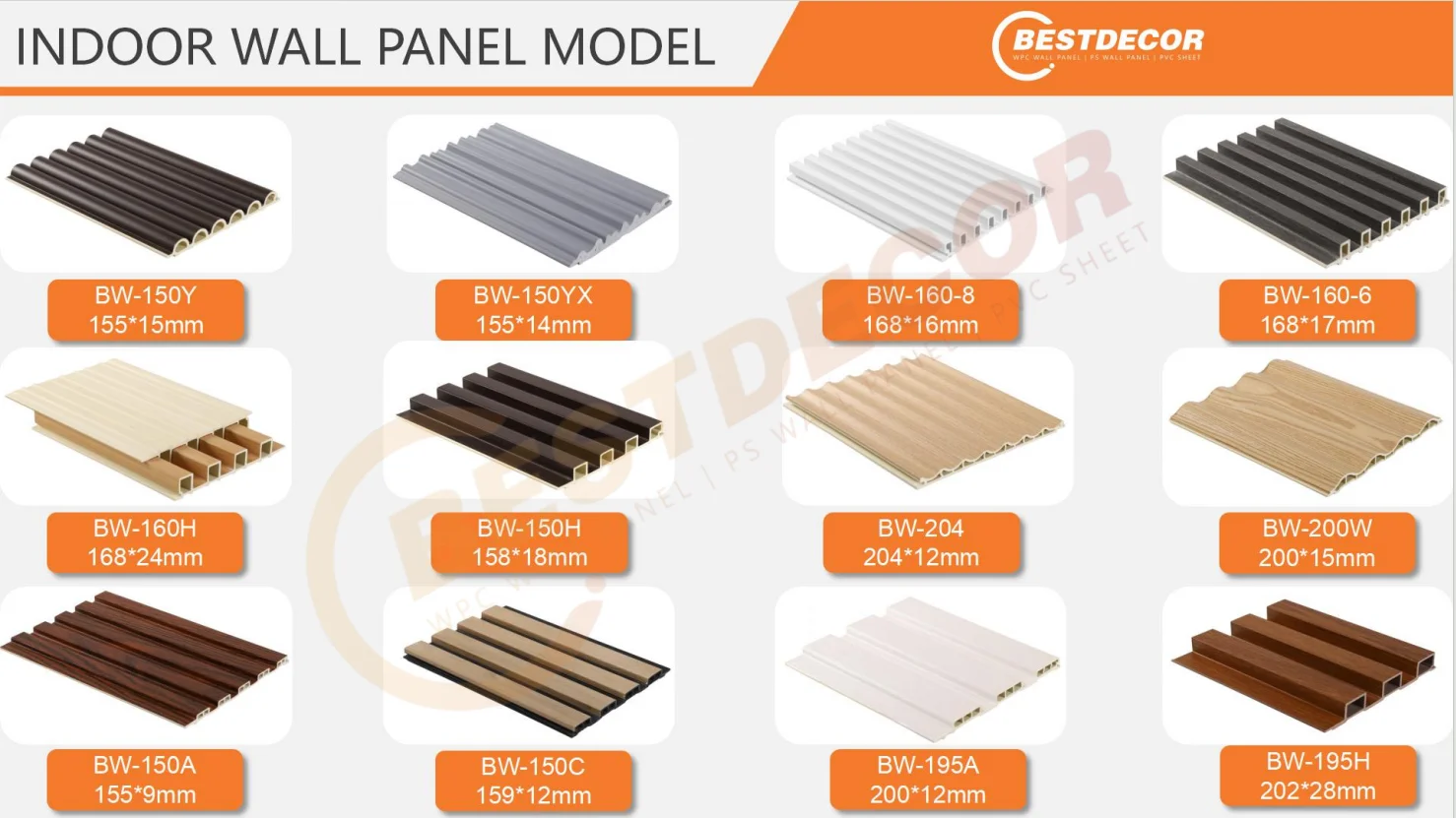 Wholesale Of New Materials Wpc Pvc Wall Panels Decorative For Home ...