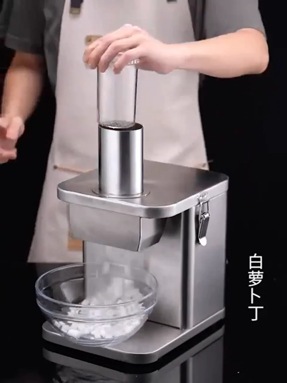 Mini Vegetable Dicing Machine Potato Carrot Cube Cutting Machine ...