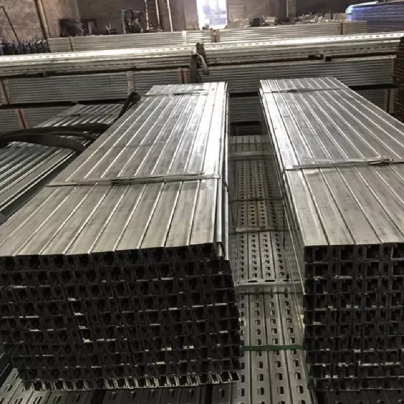 High Quality Hot-dip Galvanized C Purlin Carbon Steel Channel Sizes ...
