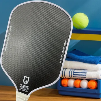 Joola 3k Raw Carbon Fiber T700 Pickleball Paddle Rackets 16mm Custom ...