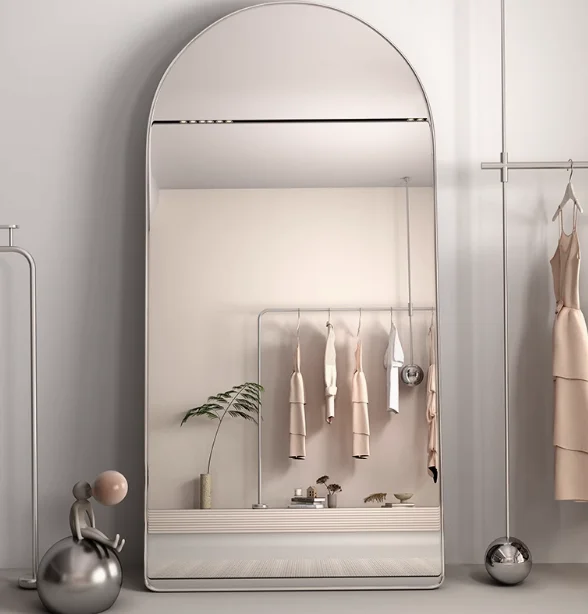 Modern Design Super White Dressing Mirror Women's Clothing Store ...