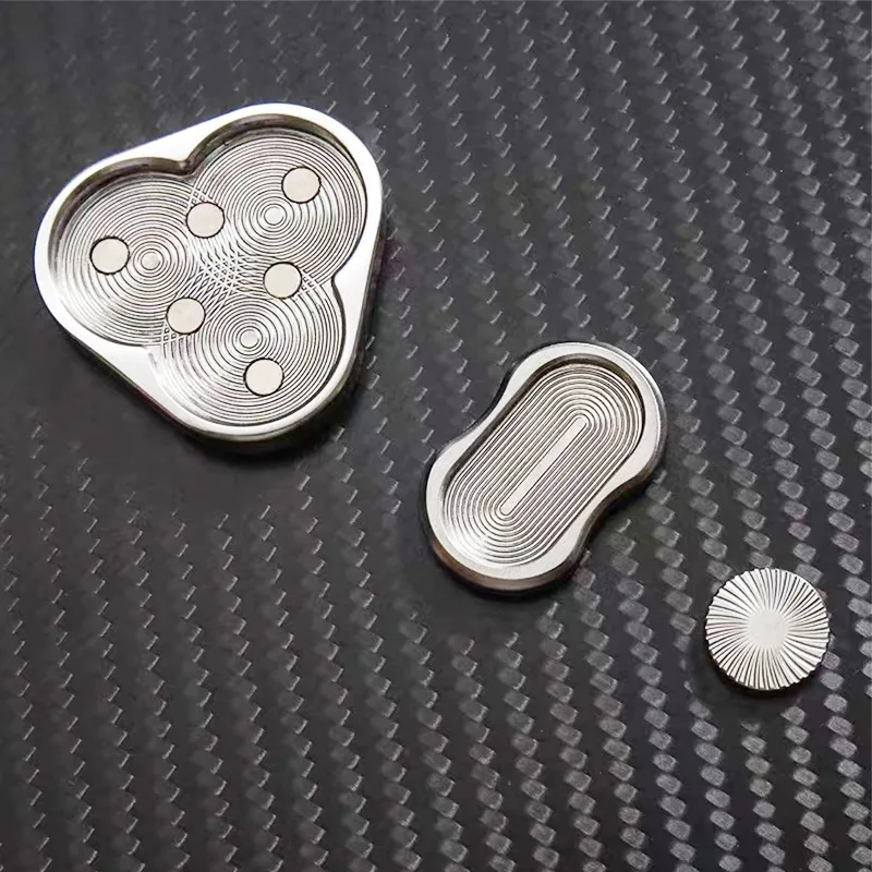 Multifunction Metal Magnetic Edc Fidget Push Clickers Snap Slap Anti ...