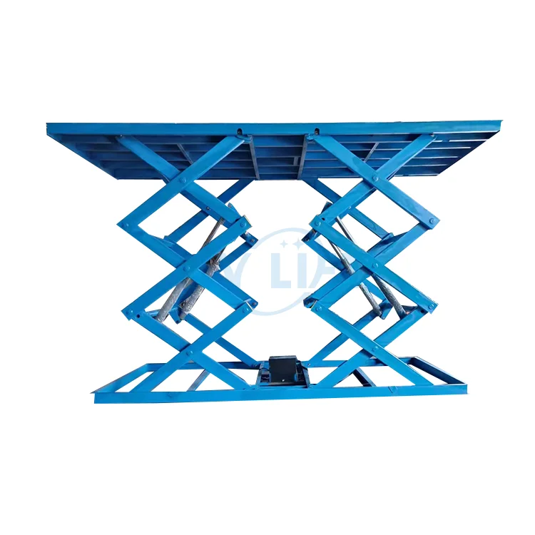 Heavy Duty Stationary scissor lift warehouse stage lift vocal concert ...