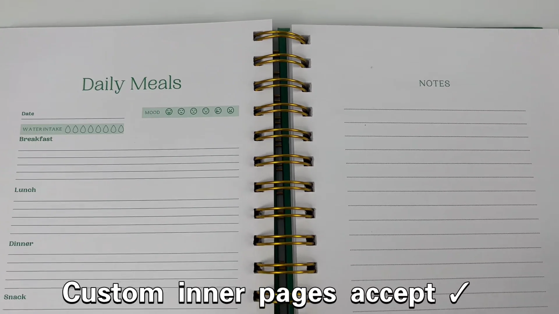 High Quality A5 Logo Custom Pu Leather Journals Notebook Wholesale For ...