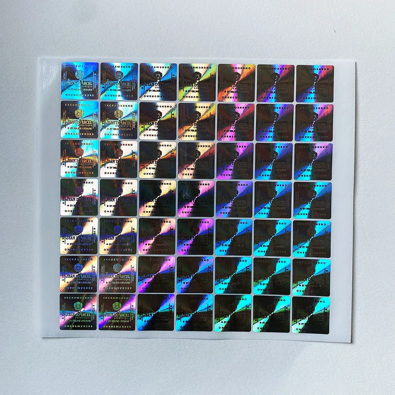 Customized 3d Hologram Holographic Security Sticker Label Holographic ...