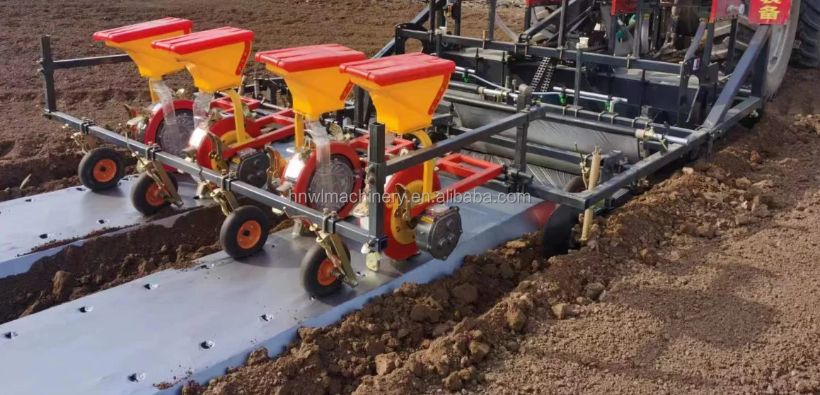 Disc Vegetable Strawberry Beans Ridger Bed ridge Maker with Laying ...