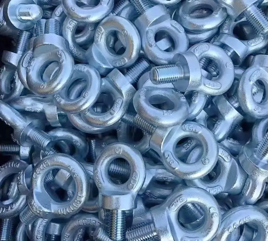 M16 M25 M30 M32 Grade 8.8 DIN580 Galvanized Lifting Eye Bolt