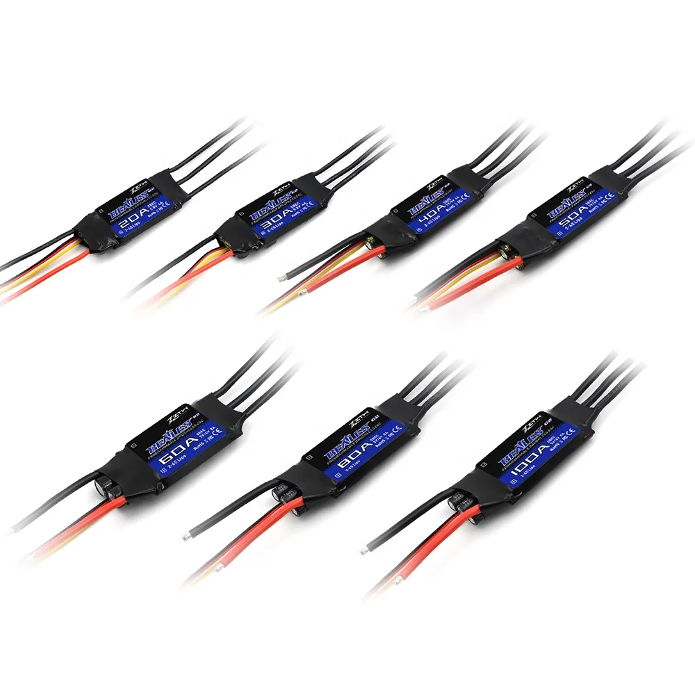 Ztw 32-bit Esc Beatles G2 20a/30a/40a/50a/60a/80a/100a 2-6s Sbec 5v/6v ...
