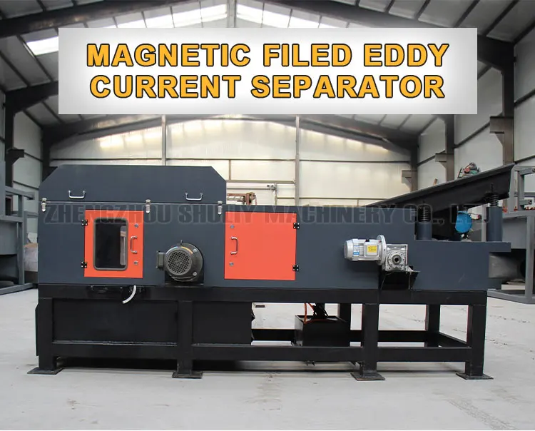 Eddy Current Separator Eddy Current Aluminium Plastic Separator Sorter - Buy Eddy Current Sorter ...