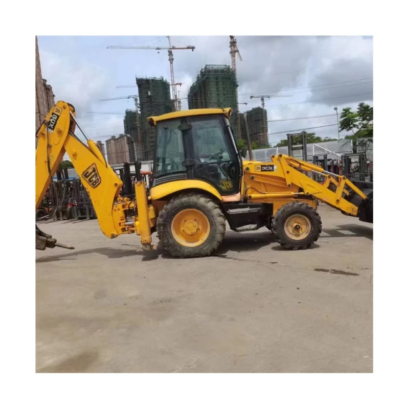 Used backhoe loader JCB 4x4 wheel 20 ton backhoe loader JCB 3CX 4CX ...