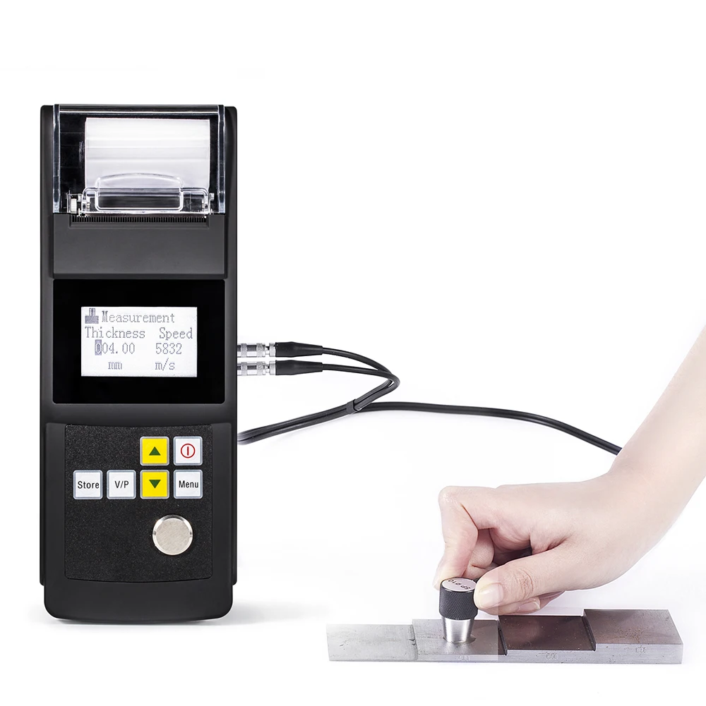 Ultrasonic Portable Digital Thickness Gauge /handheld Thickness Meter ...