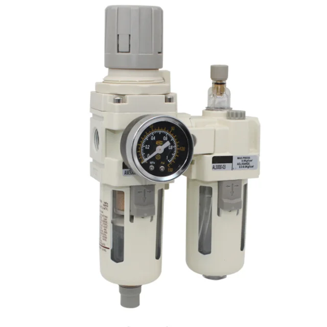 Smc Type Pneumatic Air Source Treatment Filter Regulator Lubricator Frl ...