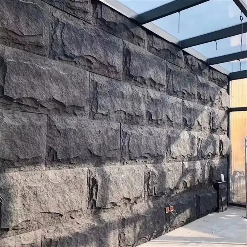 Auuan faux stone wall cladding veneer artificial culture stone panels ...