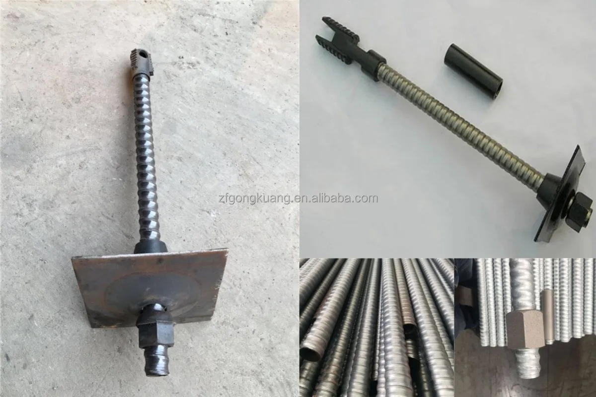 Mining Ground Hollow Drilling Rock Bolt Fully Thread Self Drilling ...