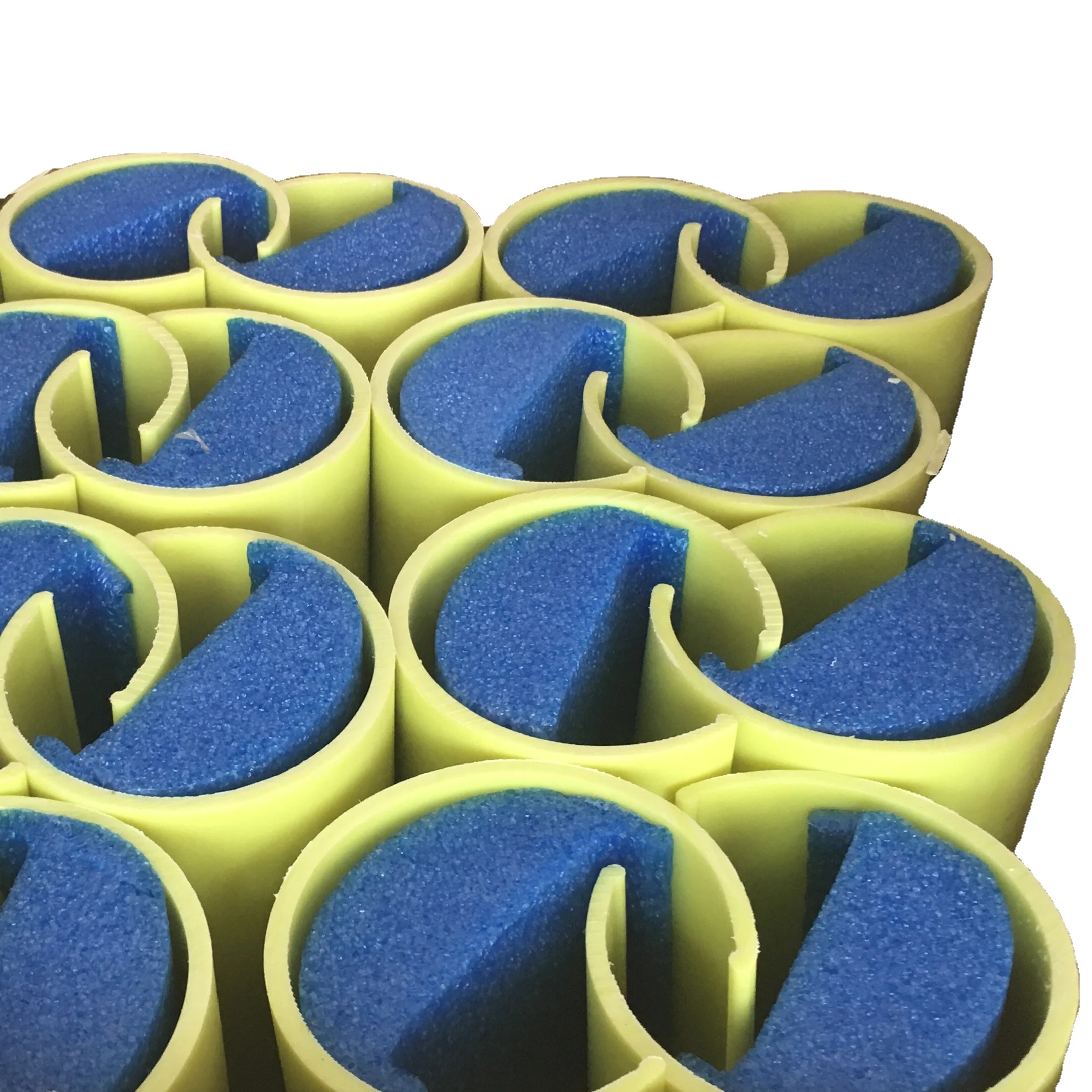 CE Certified plastic column protectors guard for racks and uprights ...