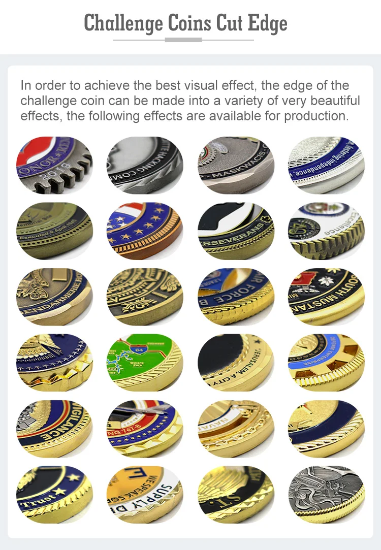 Custom Commemorative Challenge Coins - Cheap Metal Stamping