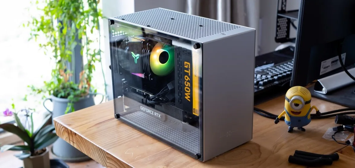 Aluminum Matx Case Zzaw C2 Desktop Chassis Computer Gaming Pc Case With ...