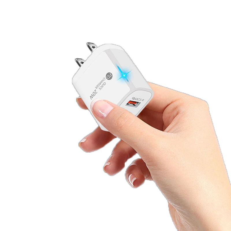 Portable Fast Charger 20w 5v3a 12v1.5a Output Power Adapt Quick ...