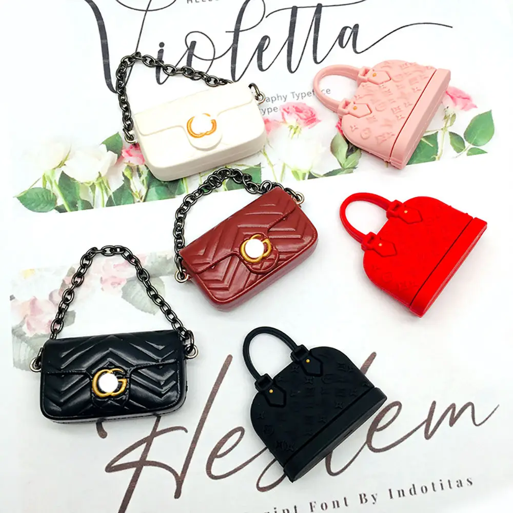 Dollhouse Miniature Mini Metal Bag Bjd Doll Mini Luxury Handbag Purse ...