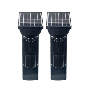 Outdoor Perimeter Security Solar Wireless Alarm Beams Infrared Beam ...