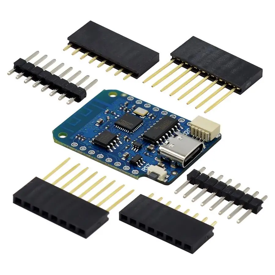 For Wemos D1 Mini V4.0.0 Type-c Usb Wifi Internet Of Things Board Based ...