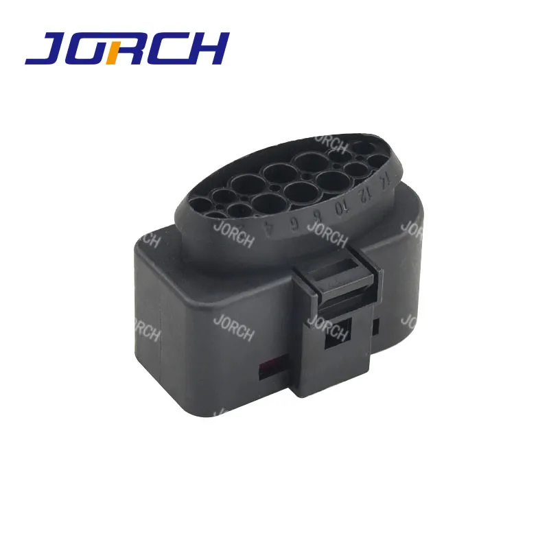 14 Pin Female Waterproof Auto Wire Harness Connector 1J0973737 for ...