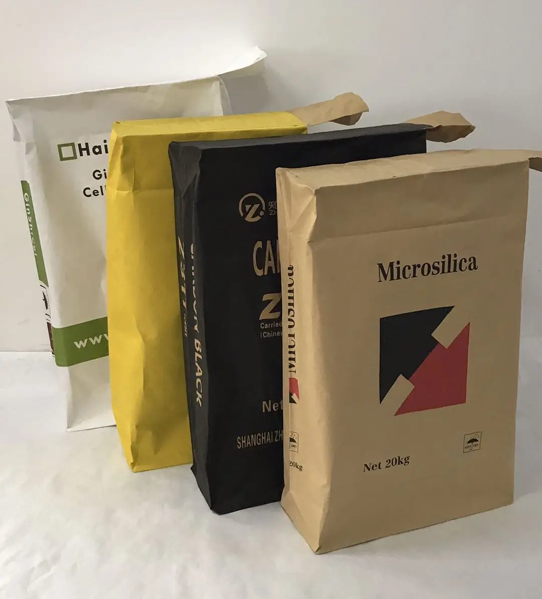 Factory Wholesale Bag Valve Kraft Paper Bag Valve Pocket Valve Bag ...