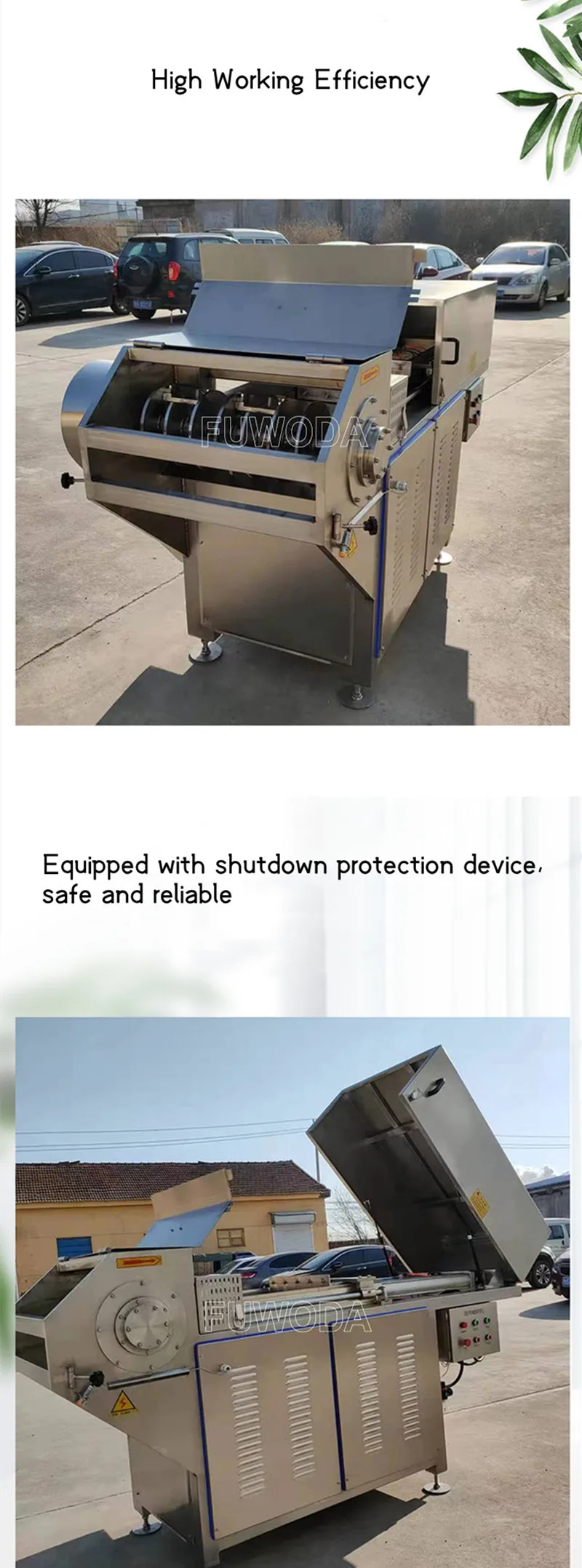 Frozen Meat Block Shredder - Efficient & Durable Solutions