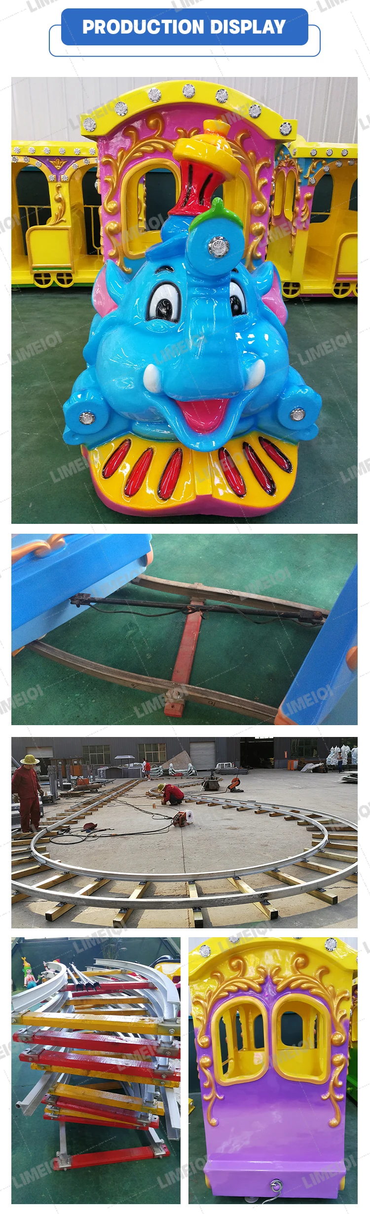 Latest Design Amusement Ride Kiddie Mini Trackless Train Rides for Sale ...