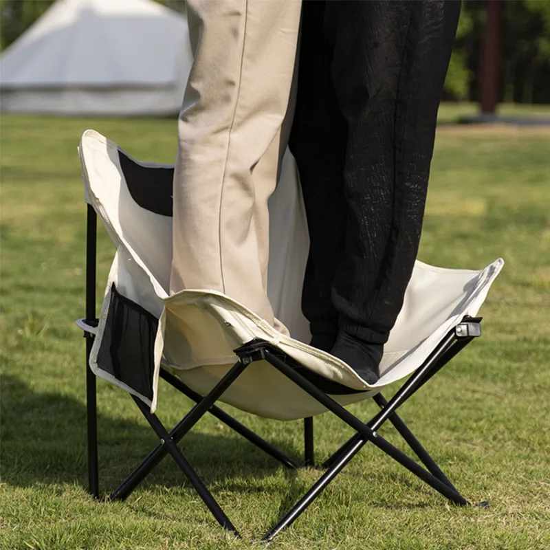 Portable Outdoor Moon Chair - Perfect for Camping & Beach