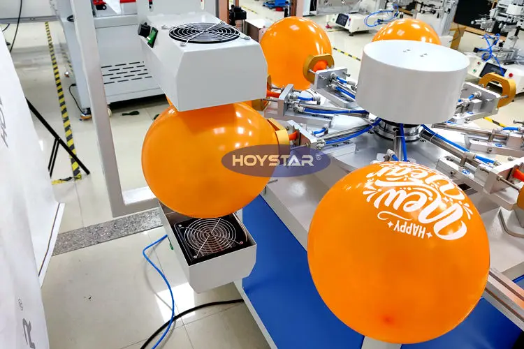 Personalized Balloons Logo Printing Machine Latex Balloon Screen ...