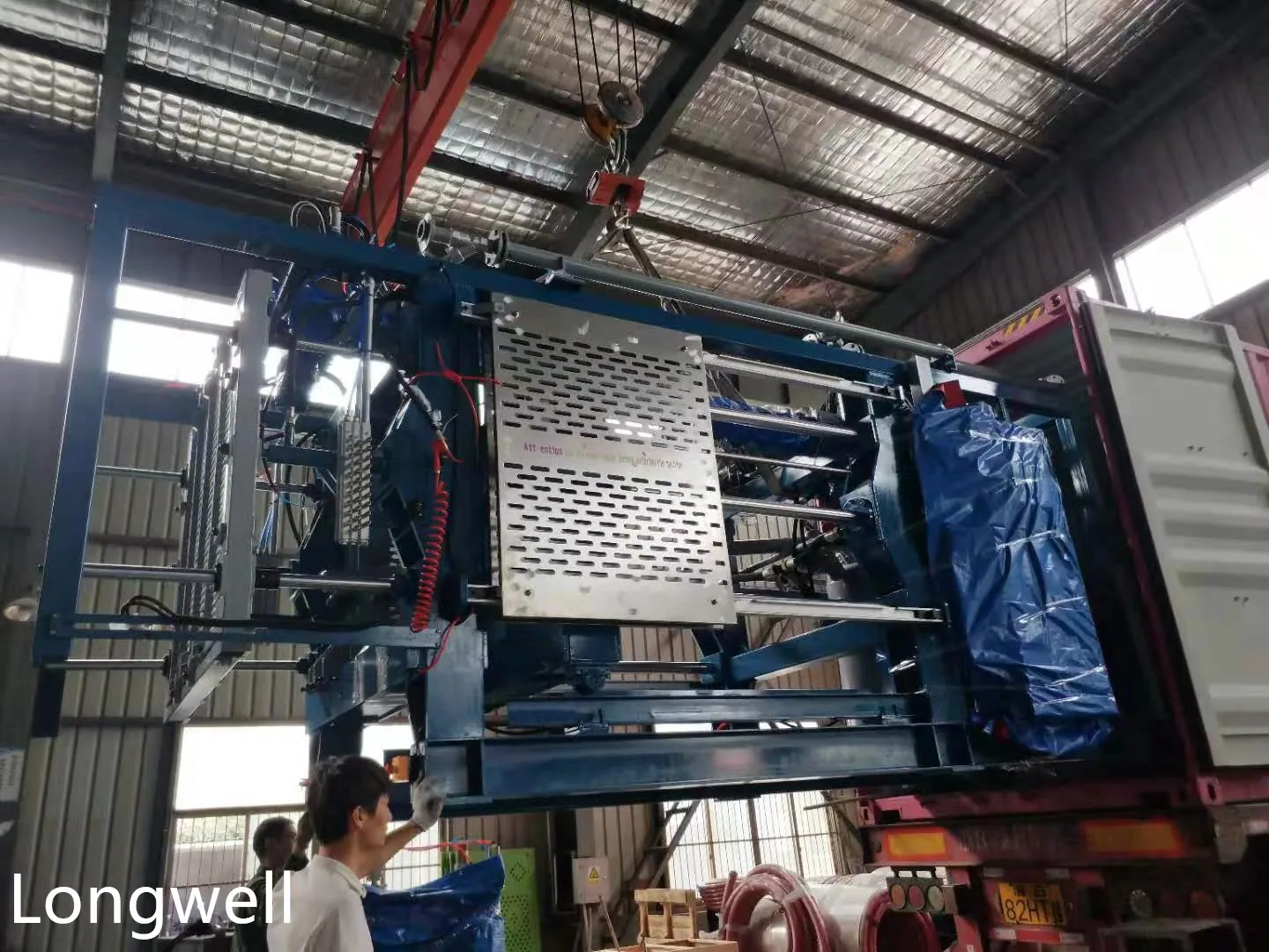 Longwell Eps Production Line Machine For Eps Box Styrofoam Tray ...