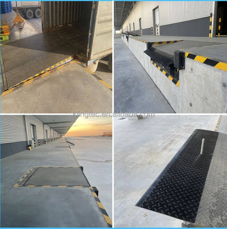 Fixed Hydraulic Container Unloading Loading Dock Ramp Slope 10ton - Buy Fixed Electric Hydraulic ...