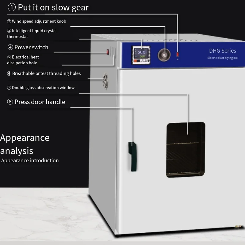 Hot Air Drying Oven Laboratory Use Industrial Laboratory Use Food ...