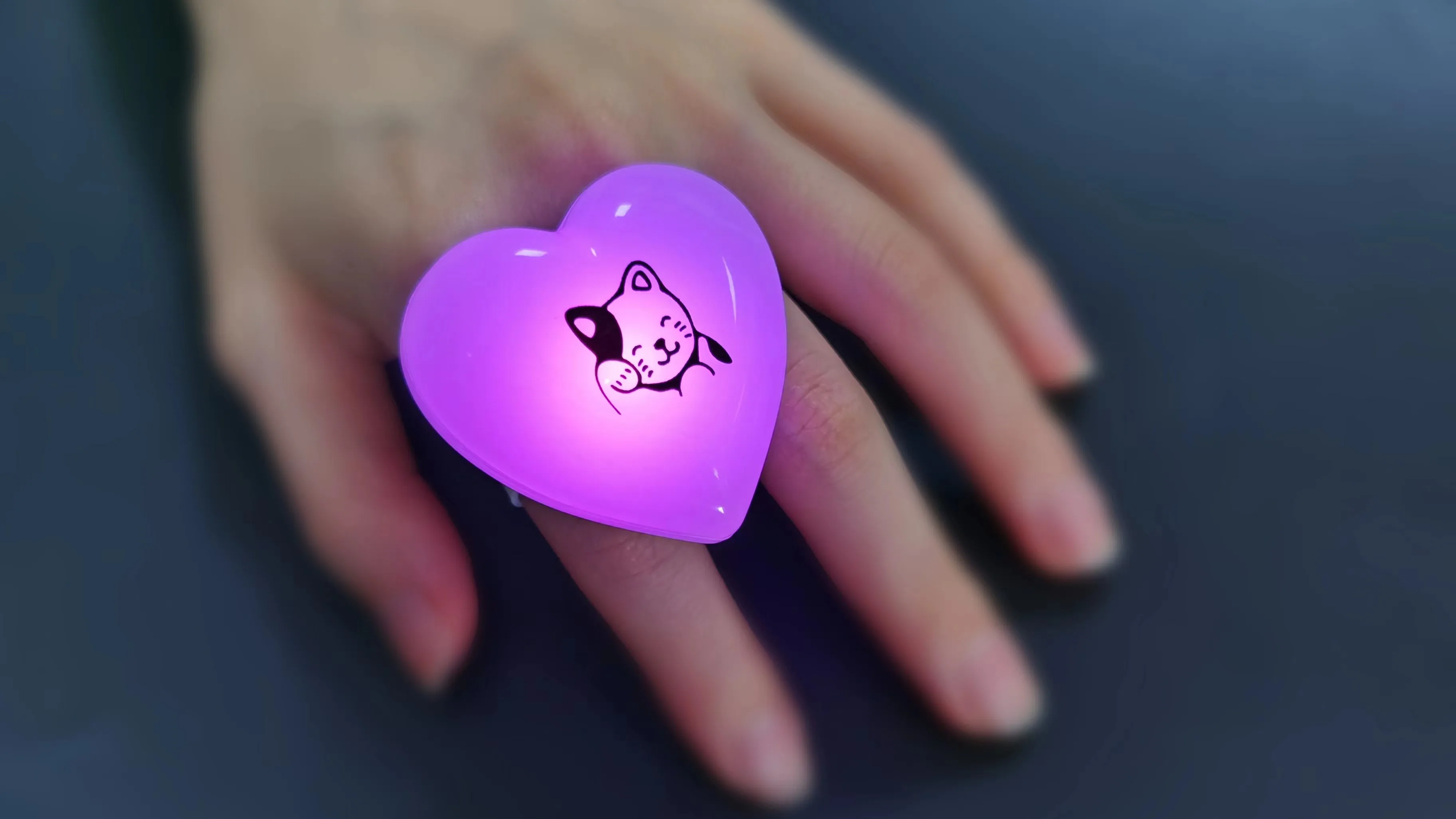 Birthday Party Flashing Light Up Jelly Rings Colorful Led Jewelry Ring ...