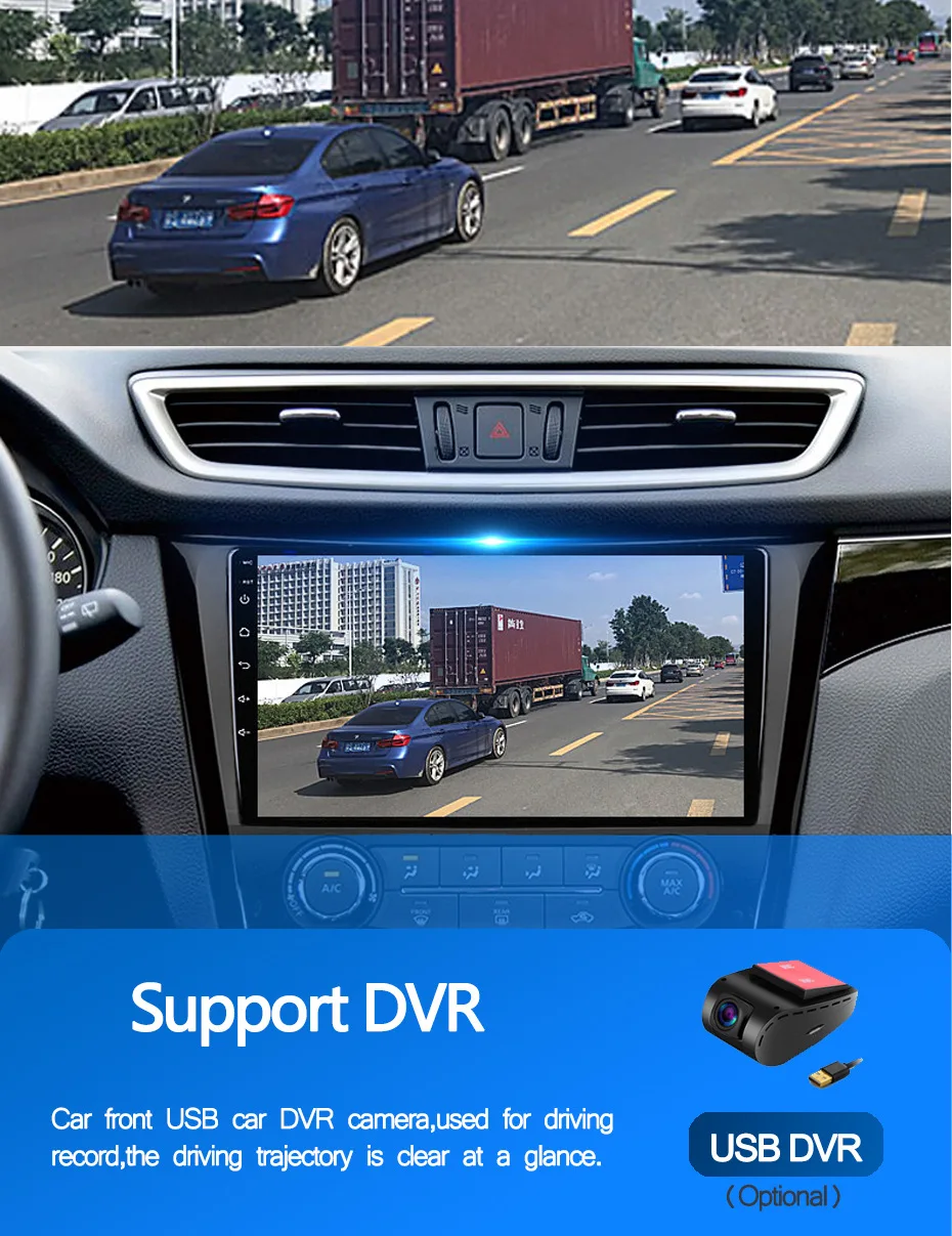 Universal Gps Rear Camera 1 Din 7'' 9'' 10'' Ips Touch Screen Wifi ...