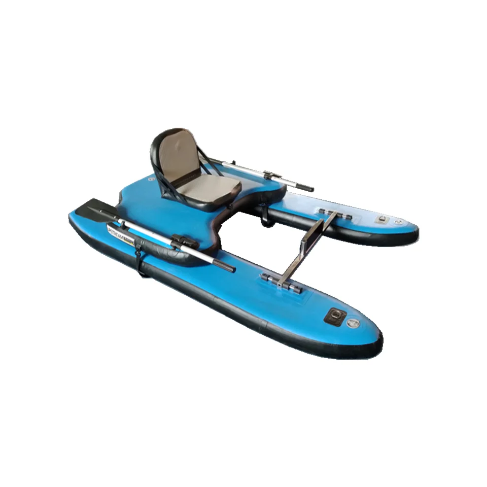 9ft blue color inflatable water bicycle new design fishing boat with ...